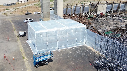 Hangar 1 Debris Removal