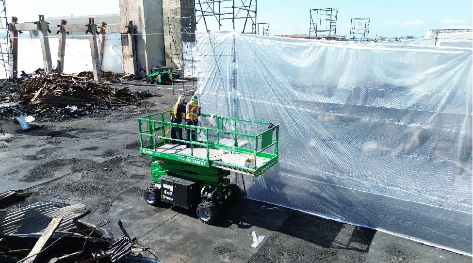 Hangar 1 Debris Removal